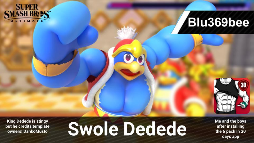 Swole Dedede (Star Allies) Mod for Super Smash Bros. Ultimate | SSBU Mods