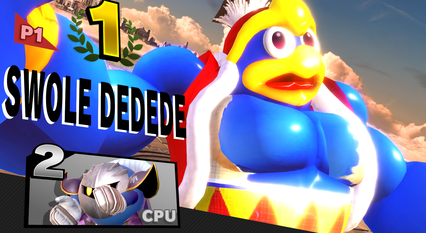 Swole Dedede (Star Allies) Mod for Super Smash Bros. Ultimate | SSBU Mods