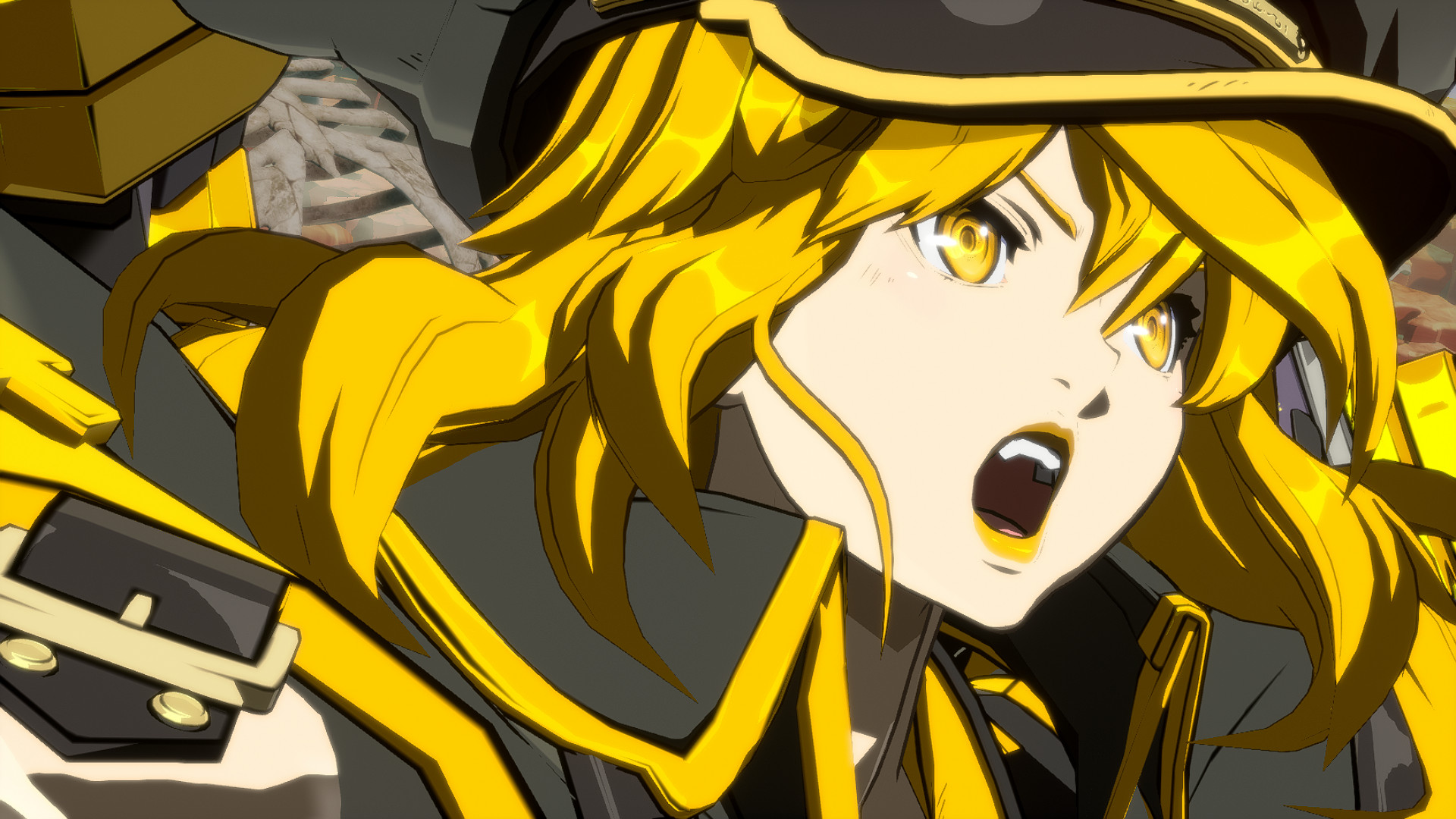 Black & Yellow Ramlethal Recolor Mod for GUILTY GEAR -STRIVE- | GGST Mods