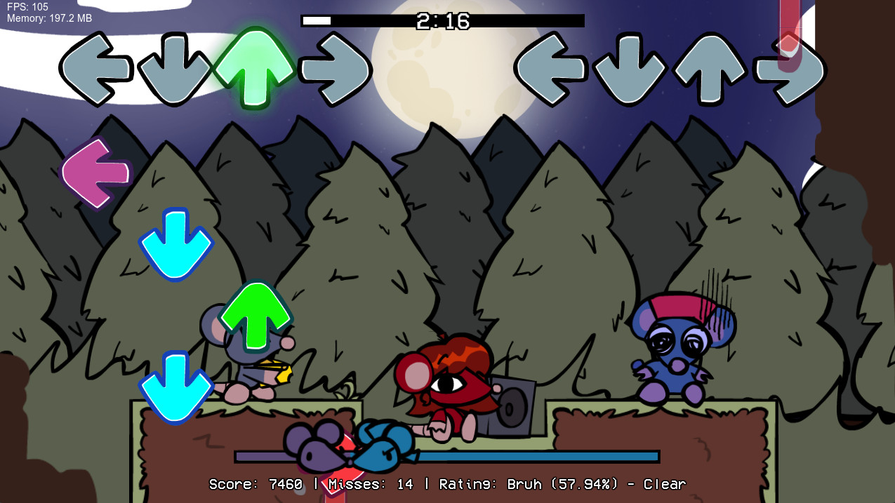 FNF Vs MoonRat Mod for Friday Night Funkin' | FNF Mods