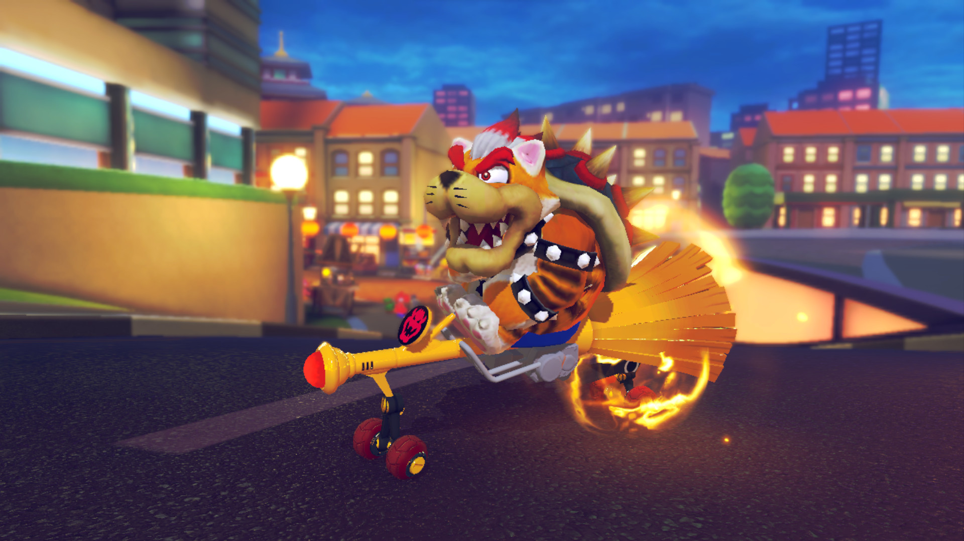 Meowser with tour animations Mod for Mario Kart 8 | MK8 Mods