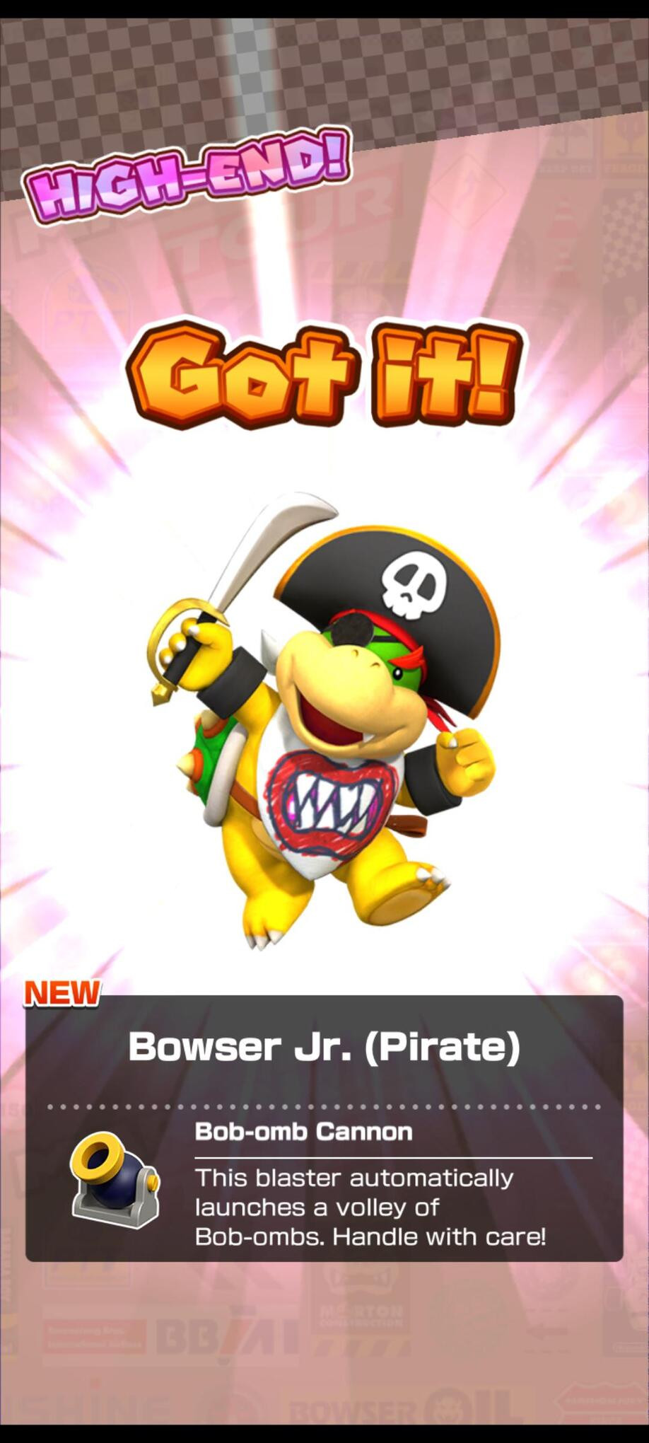 Bowser Jr Pirate with tour animations Mod for Mario Kart 8 Deluxe ...