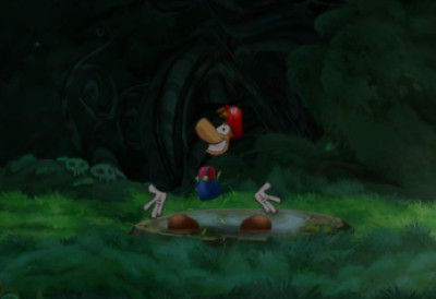 Ray Plumber clothes on regular Rayman Mod for Rayman Origins | RO Mods