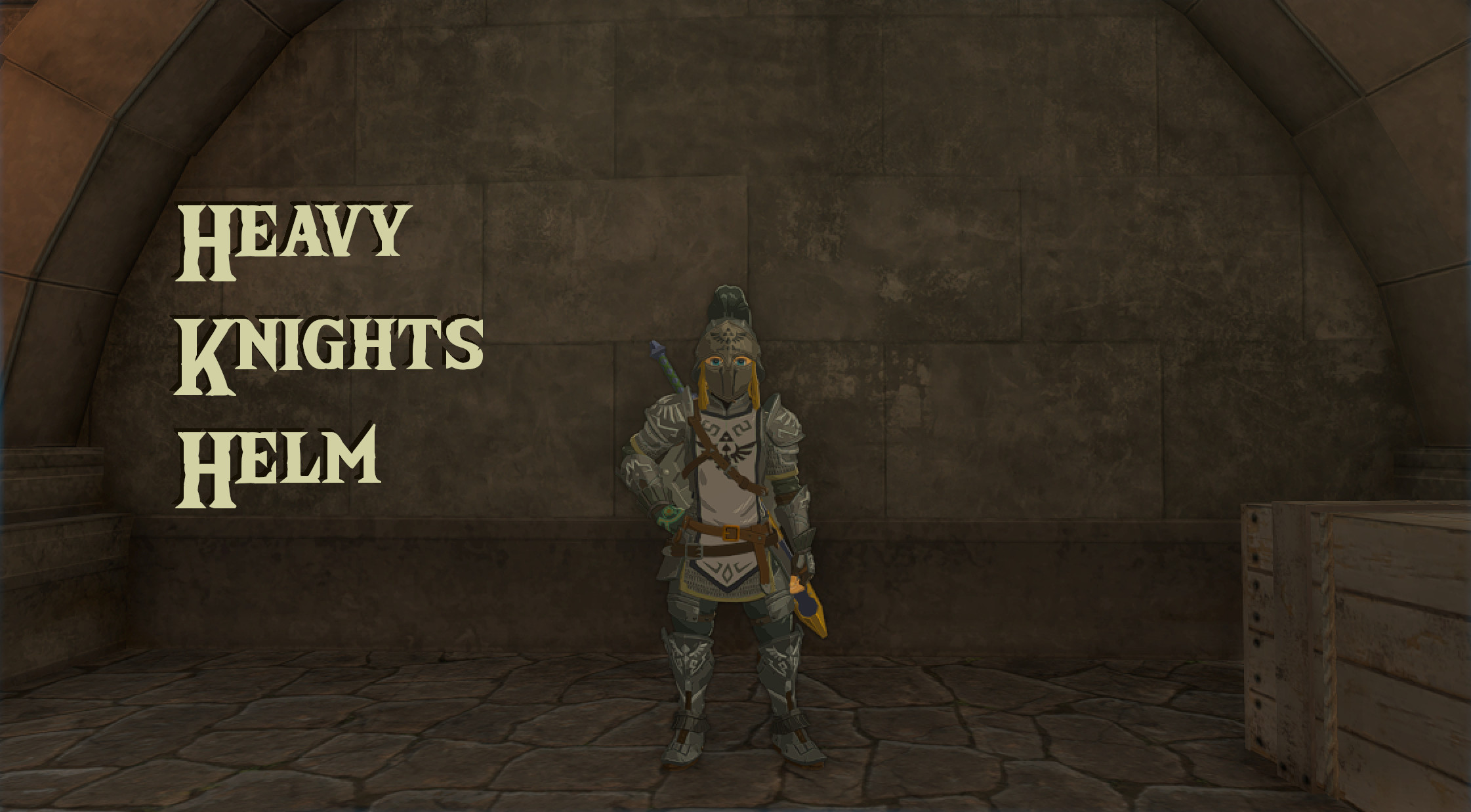 Heavy Knights Helm Mod for The Legend of Zelda: Tears of the Kingdom ...