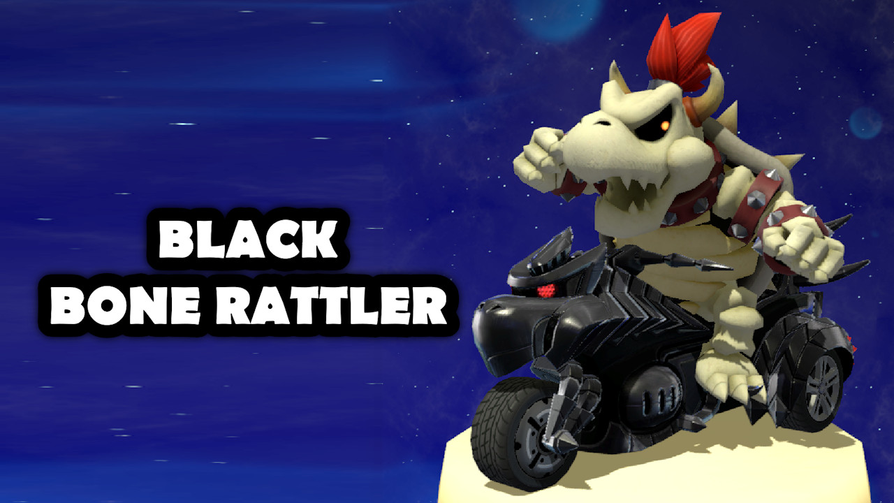 Black Bone Rattler Mod for Mario Kart 8 Deluxe | MK8D Mods
