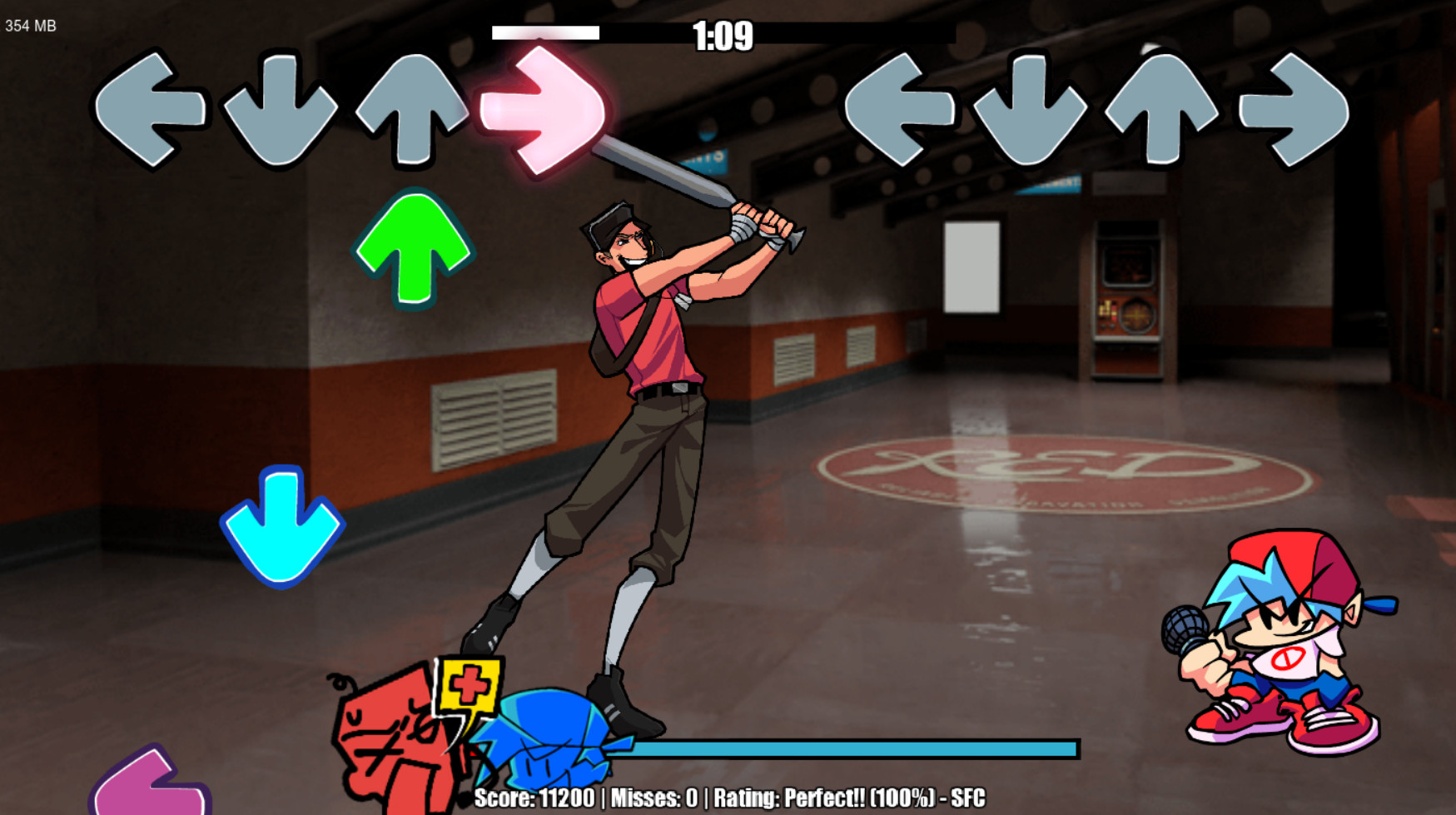 Friday Night Funkin' fan made mod - TF2 vsScout Mod for Friday Night ...