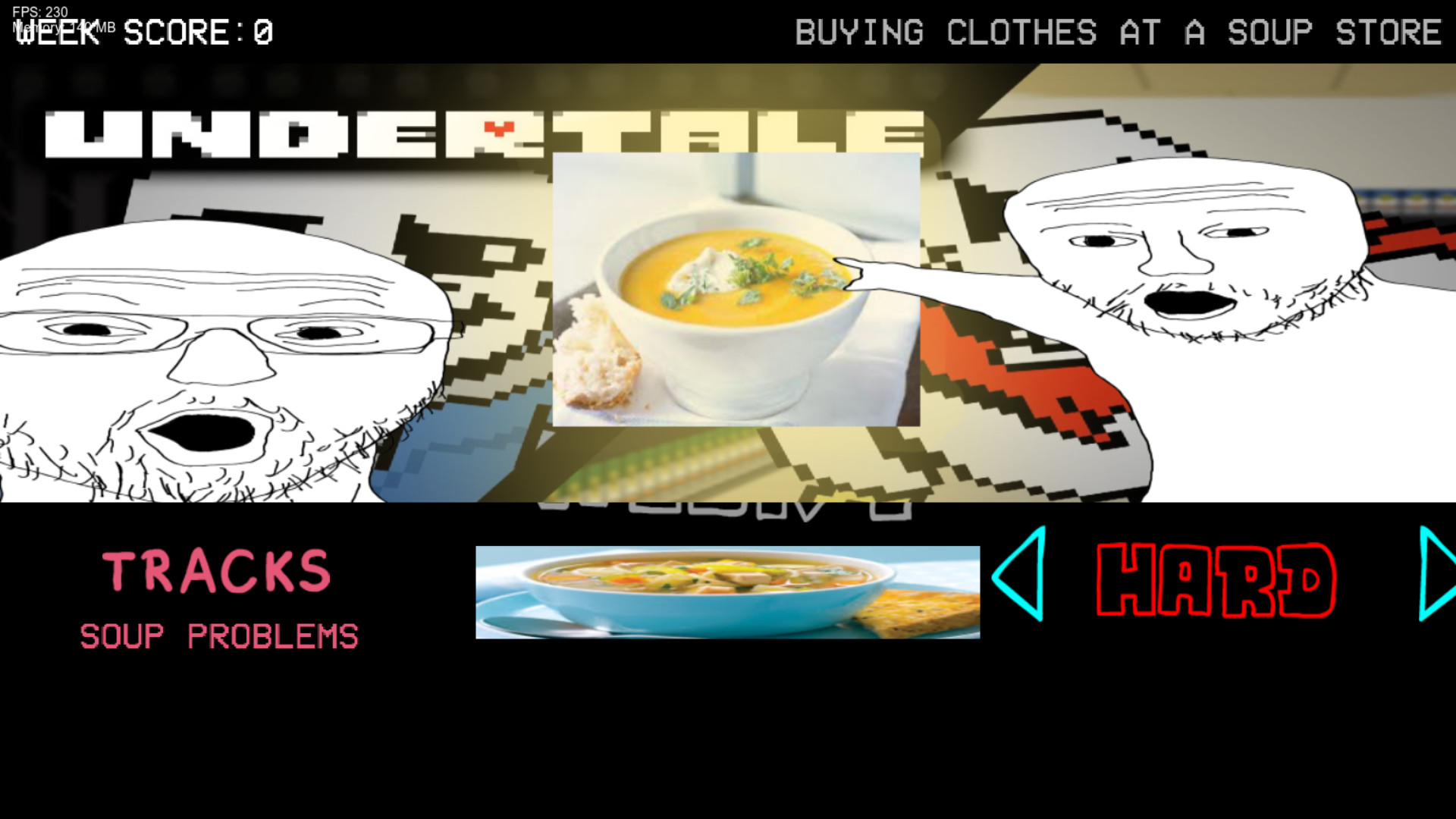 SOUP STORE Mod for Friday Night Funkin' | FNF Mods