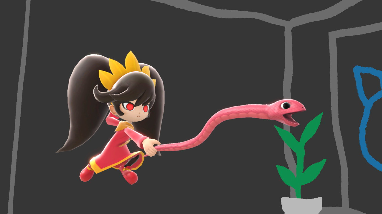 Ashley v2 (WarioWare) Mod for Super Smash Bros. Ultimate | SSBU Mods