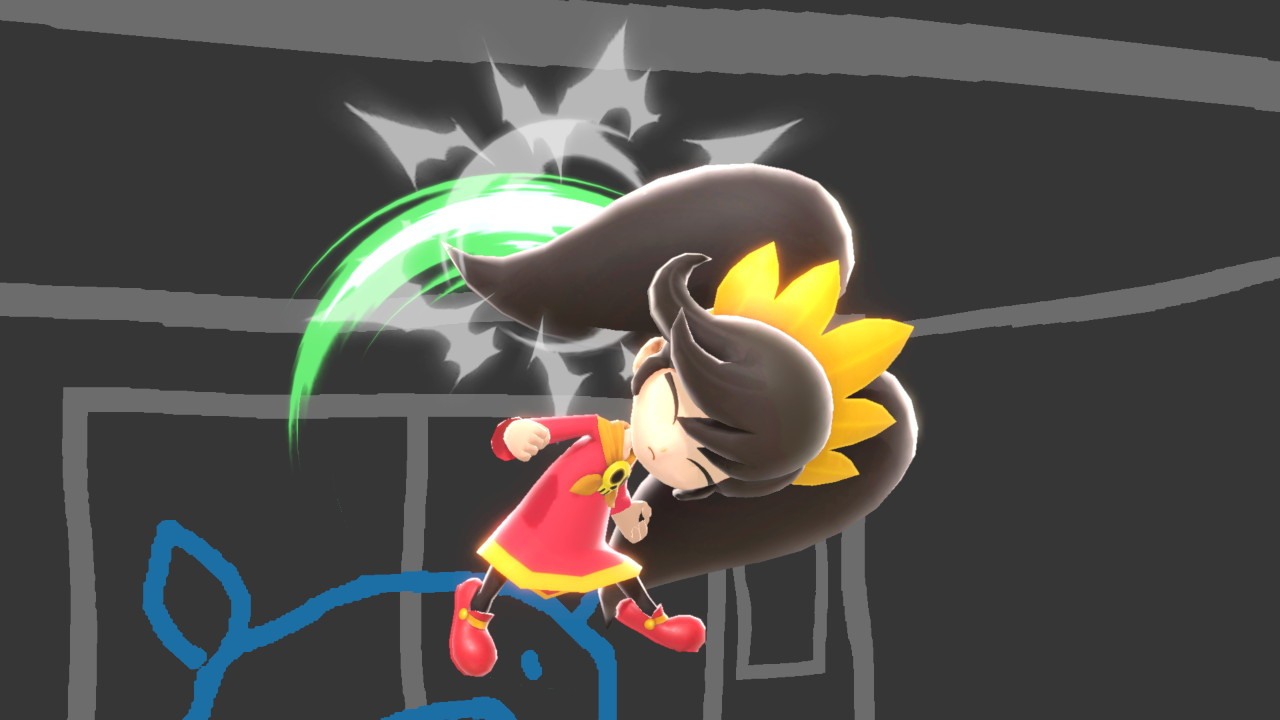 Ashley v2 (WarioWare) Mod for Super Smash Bros. Ultimate | SSBU Mods