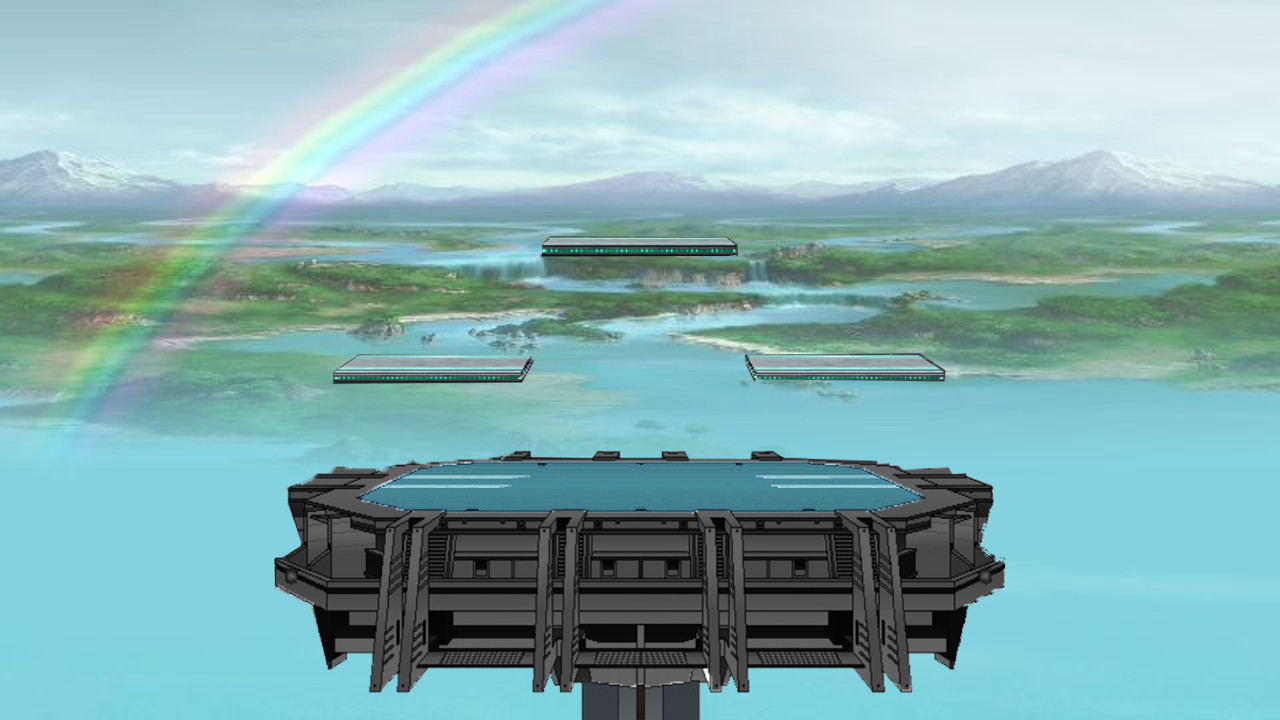 Training Battlefield Stadiums from Crusade Legacy Mod for Super Smash ...