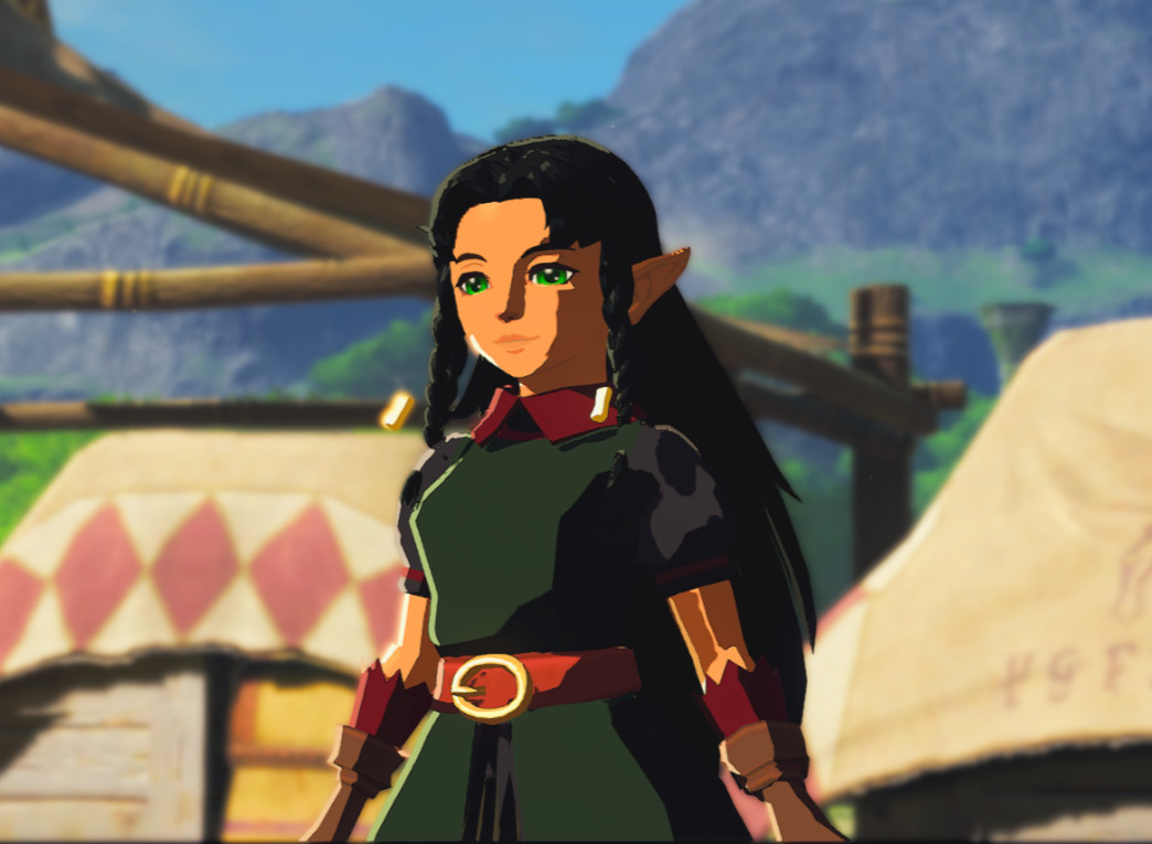 Dress of Time Mod for The Legend of Zelda: Breath of the Wild (WiiU ...