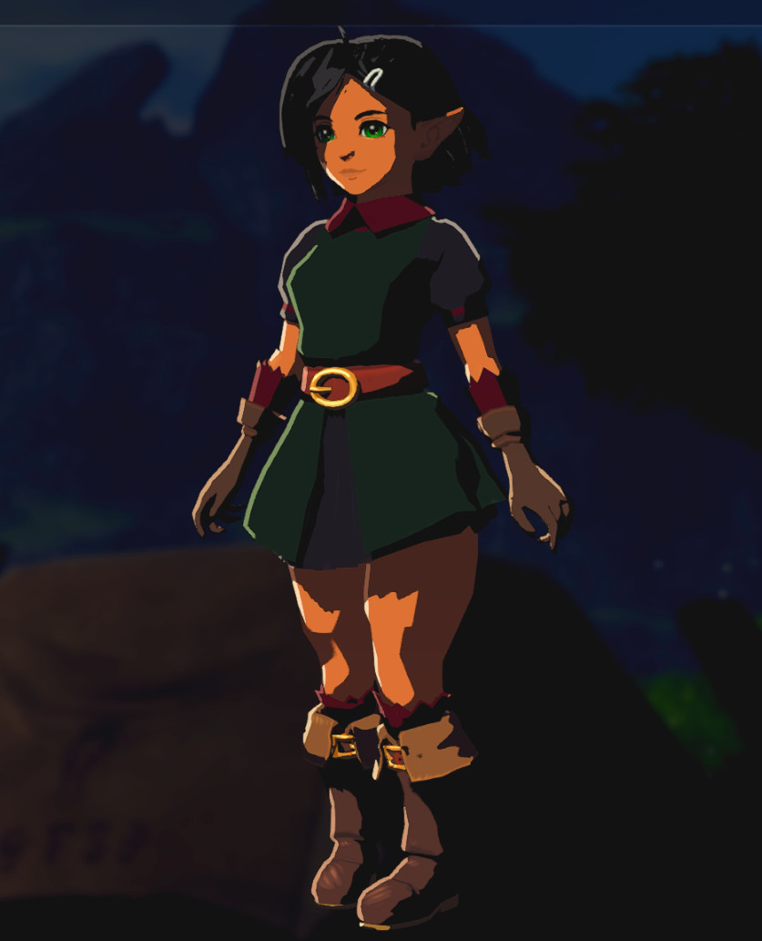 Dress of Time Mod for The Legend of Zelda: Breath of the Wild (WiiU ...