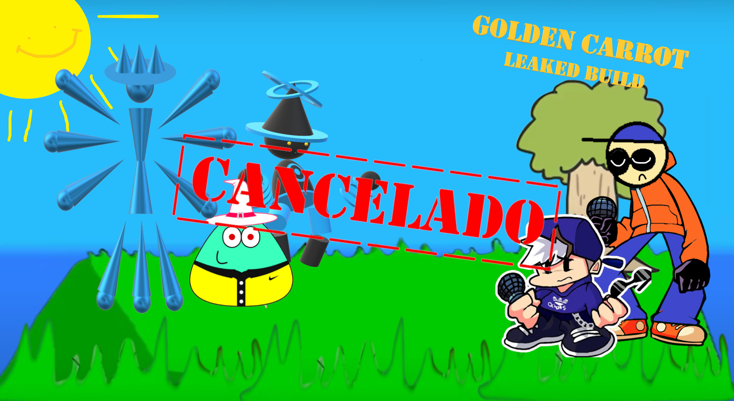 golden carrot de Enrique Mod for Friday Night Funkin' | FNF Mods