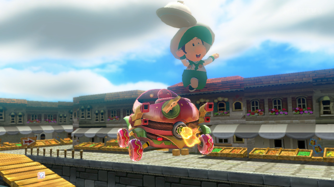 Baby Luigi (Chef) + Macharon & Choco Macharon Mod for Mario Kart 8 ...