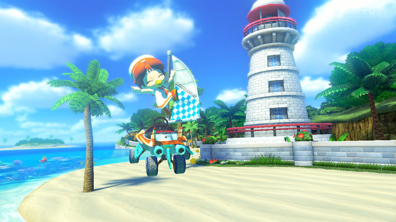 Baby Daisy (Sailor) + Surf Sailer Mod for Mario Kart 8 | MK8 Mods