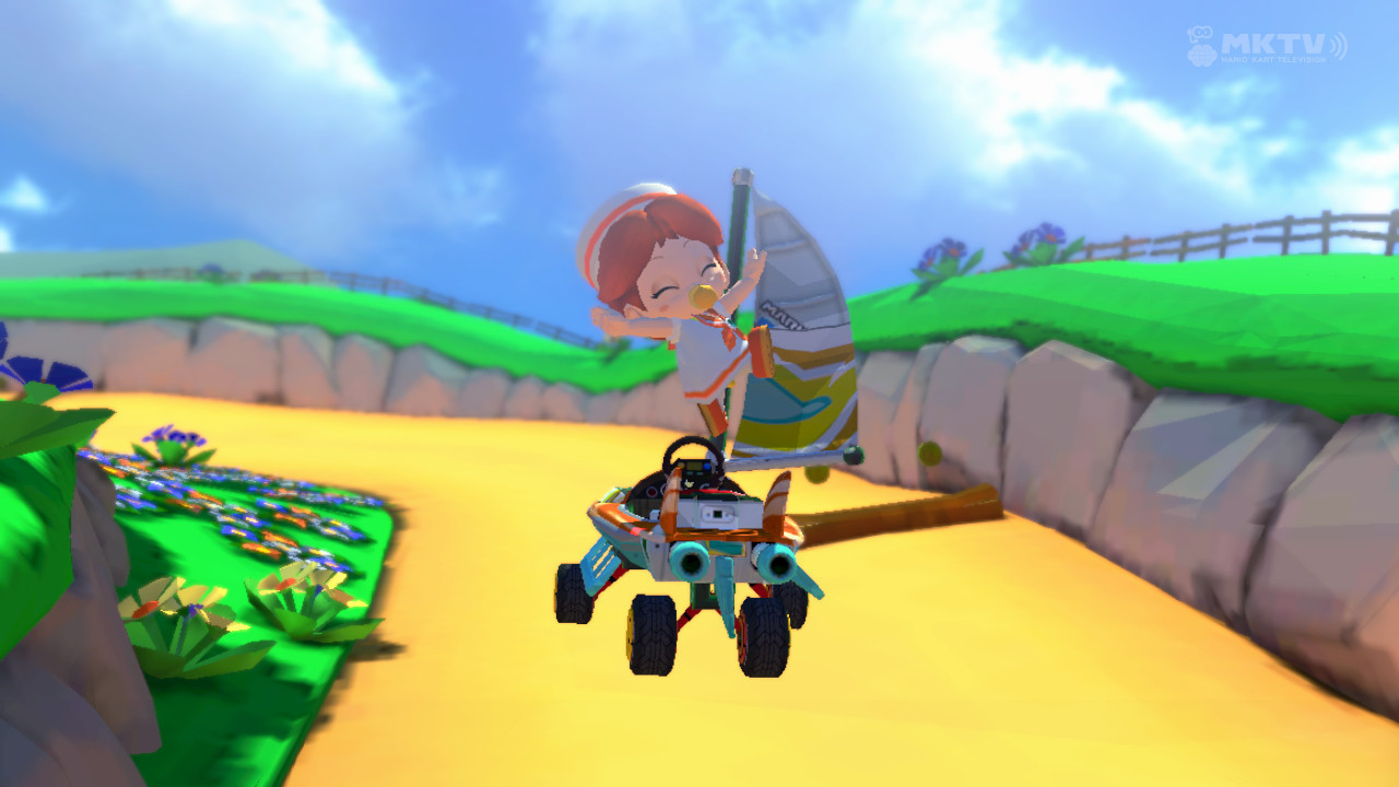 Baby Daisy (Sailor) + Surf Sailer Mod for Mario Kart 8 | MK8 Mods