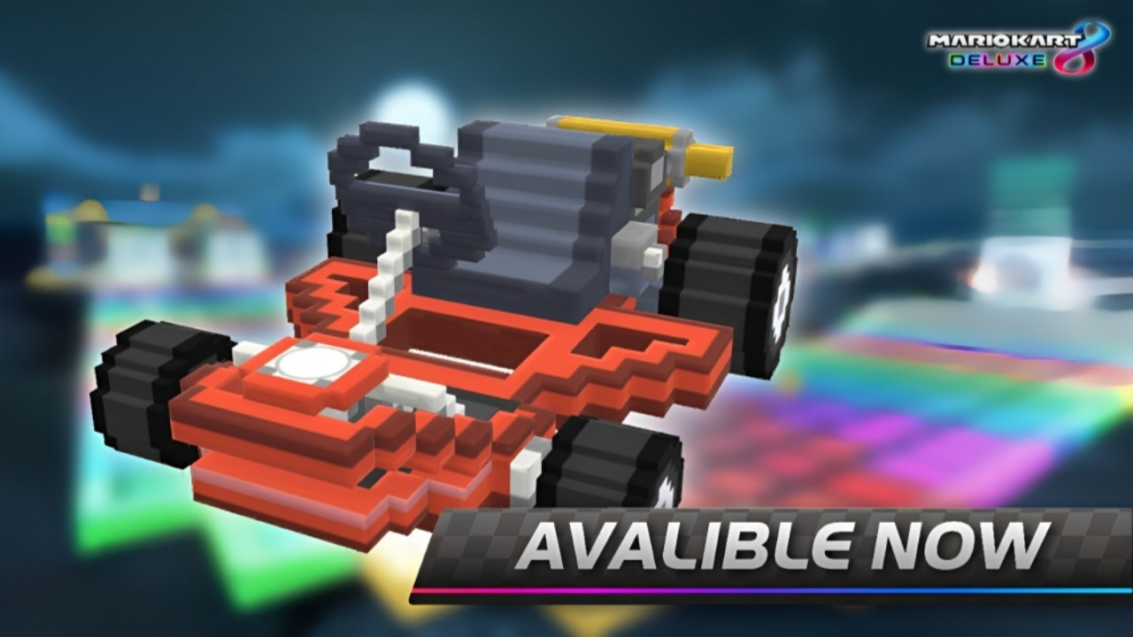 [Pack] 8-Bit Pipe Frame + 8-Bit Standard Mod for Mario Kart 8 Deluxe ...