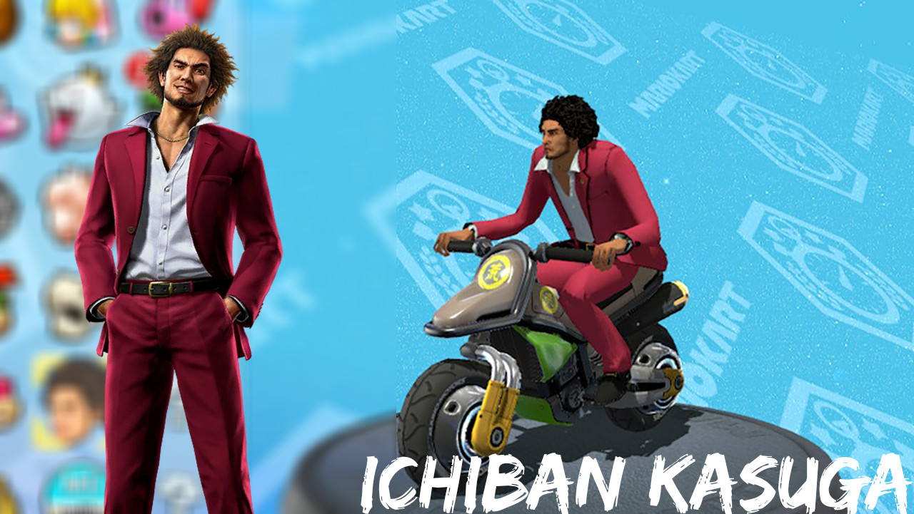 Ichiban Kasuga Mod for Mario Kart 8 Deluxe | MK8D Mods