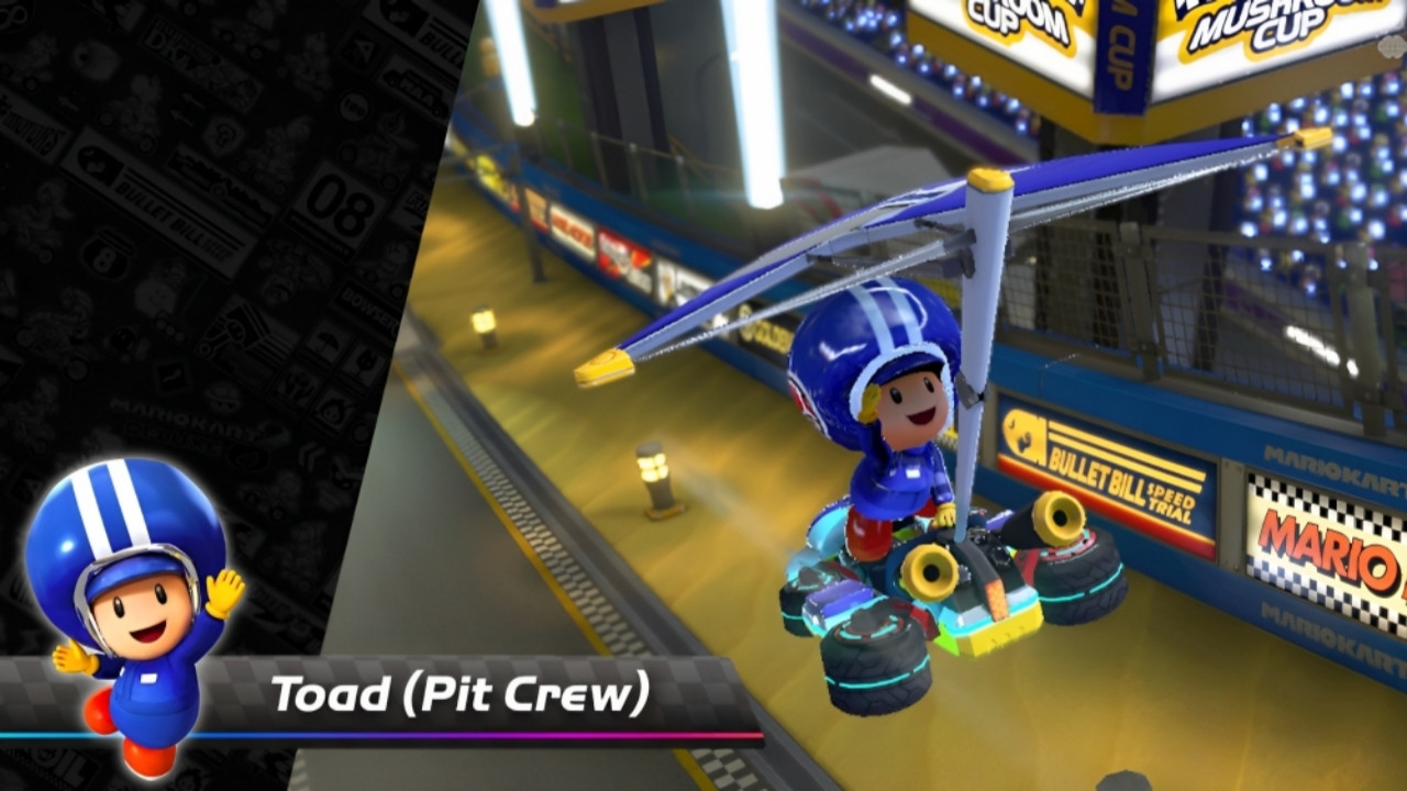 Toad (Pit Crew) [w/Tour animations] Mod for Mario Kart 8 | MK8 Mods