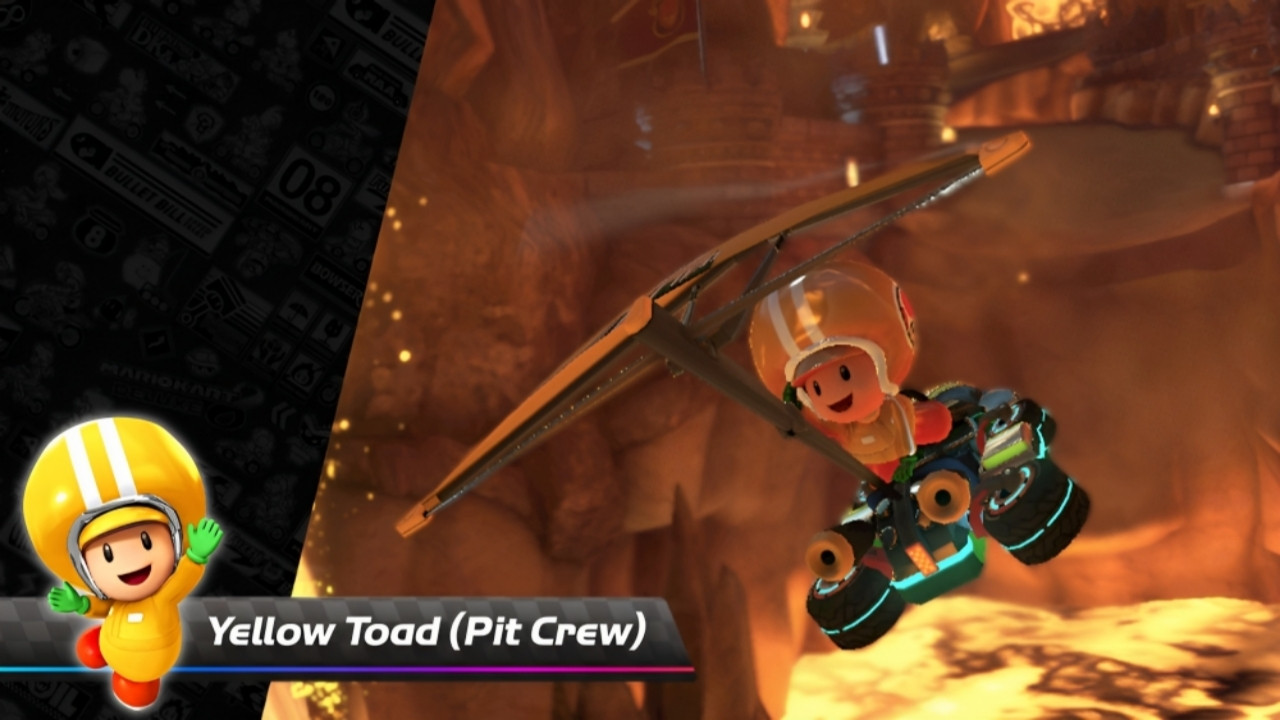 Toad (Pit Crew) [w/Tour animations] Mod for Mario Kart 8 | MK8 Mods