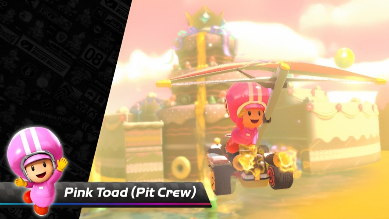 Toad (Pit Crew) [w/Tour animations] Mod for Mario Kart 8 | MK8 Mods