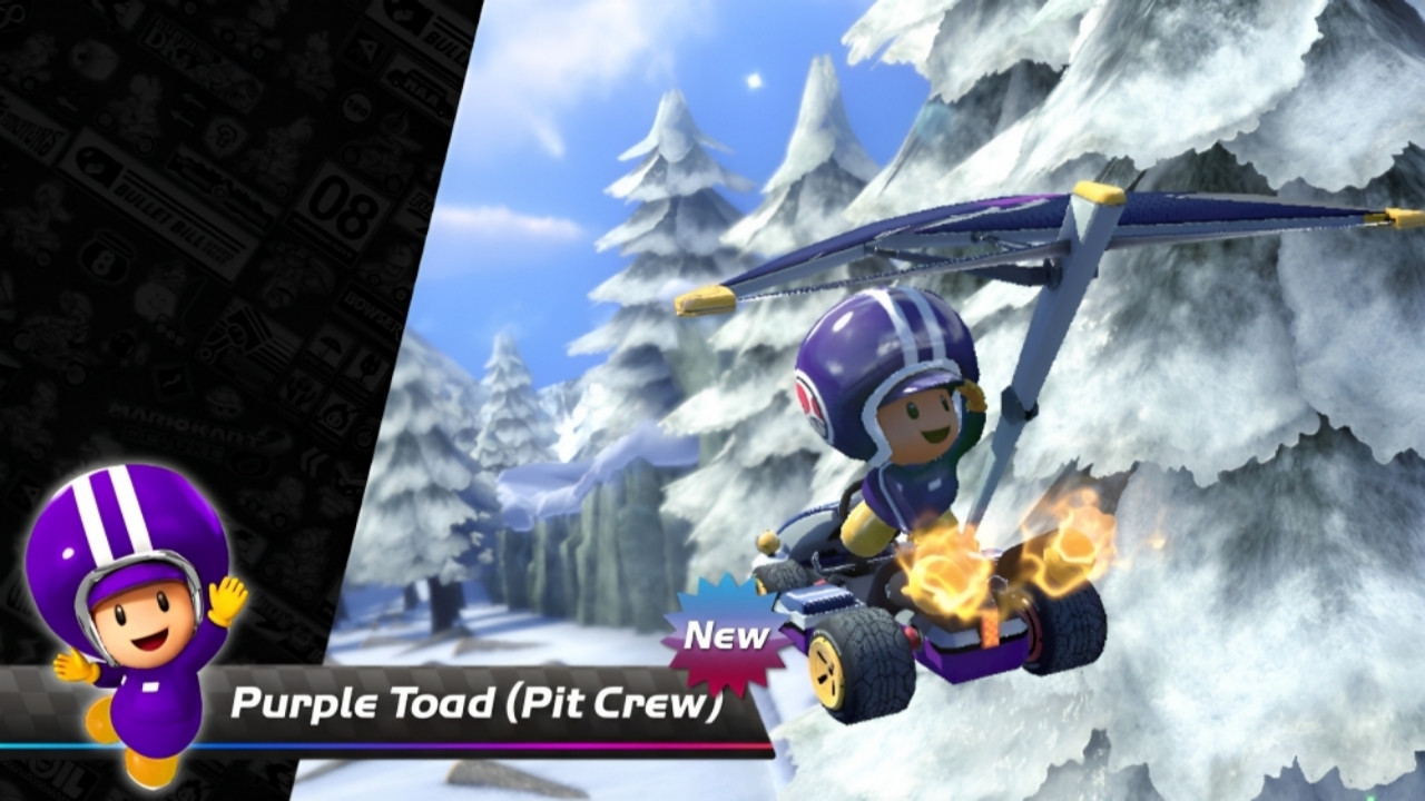 Toad (Pit Crew) [w/Tour animations] Mod for Mario Kart 8 | MK8 Mods
