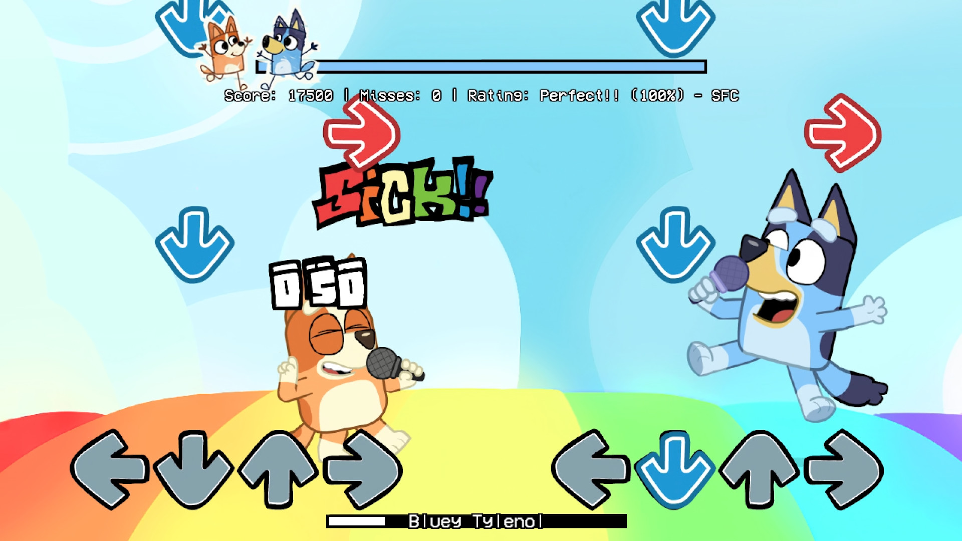 Bluey Tylenol Mod for Friday Night Funkin' | FNF Mods