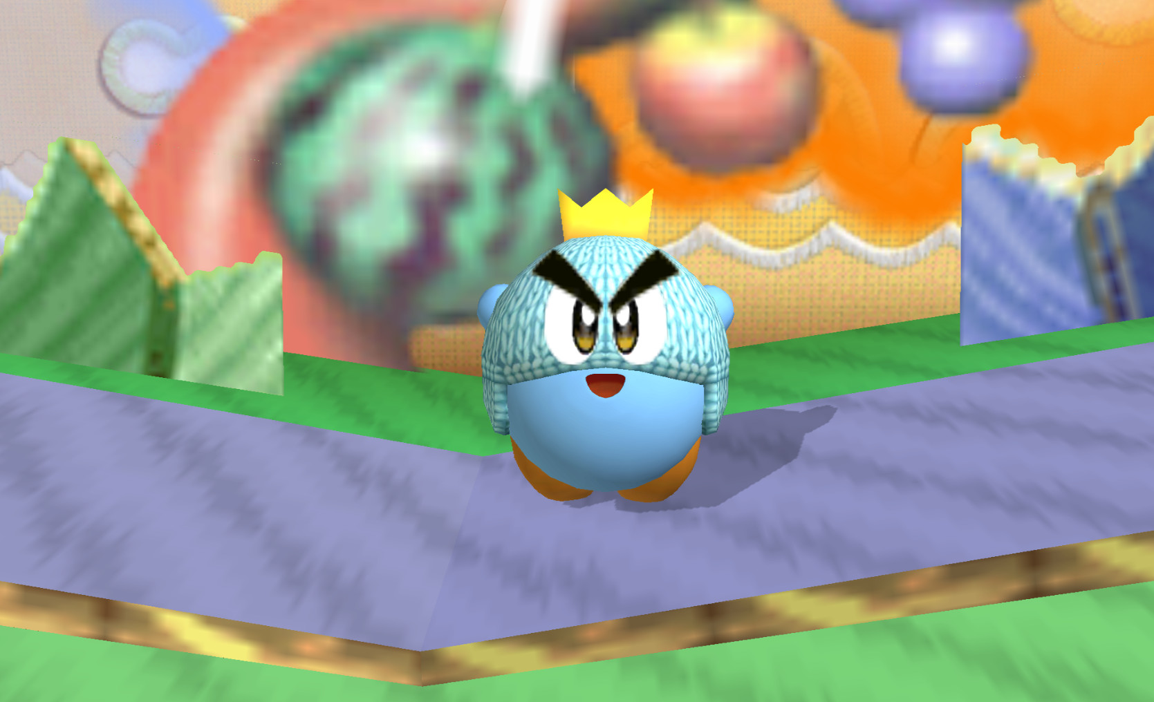 Prince Fluff Beanie Kirby Mod for Super Smash Bros. Brawl | Brawl Mods