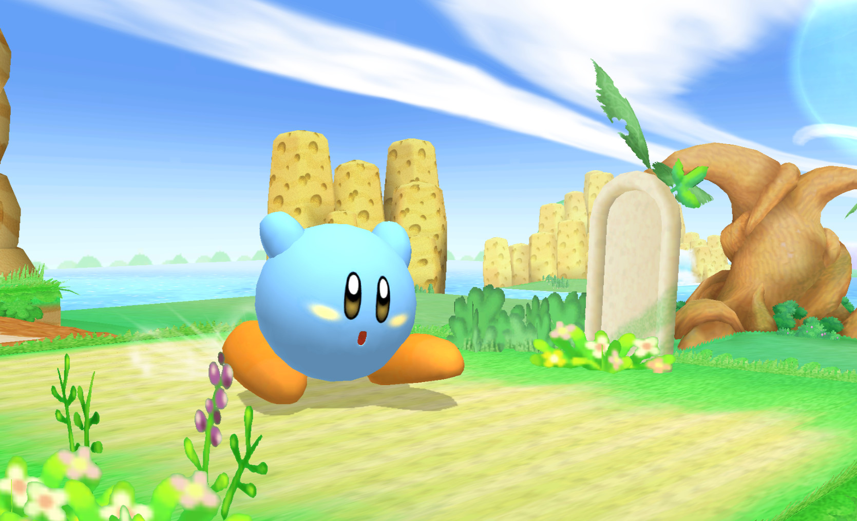 Prince Fluff Beanie Kirby Mod for Super Smash Bros. Brawl | Brawl Mods