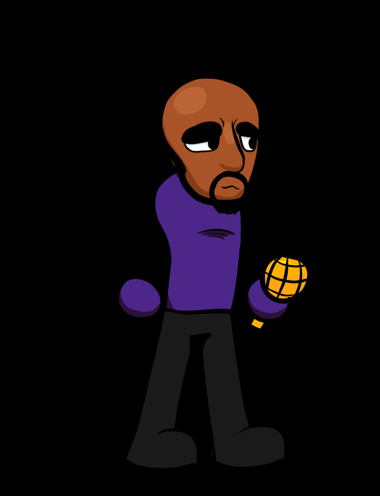 Purple Matt Mod for Friday Night Funkin' | FNF Mods