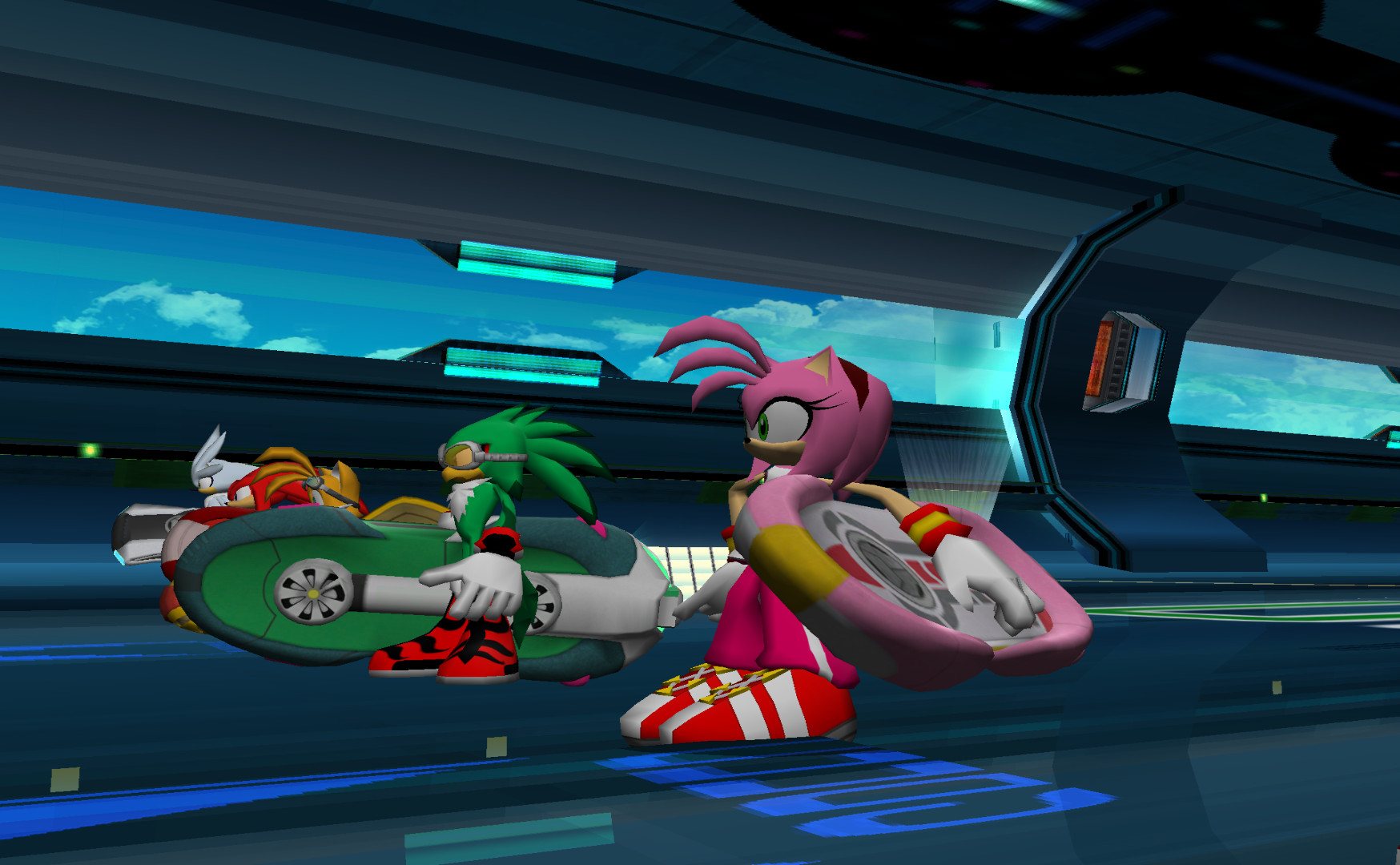 Free Riders Extreme Gears - SRDX Mod Mod for Sonic Riders (GameCube ...