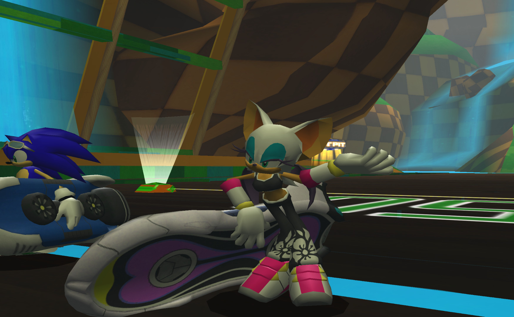 Free Riders Extreme Gears - SRDX Mod Mod for Sonic Riders (GameCube ...