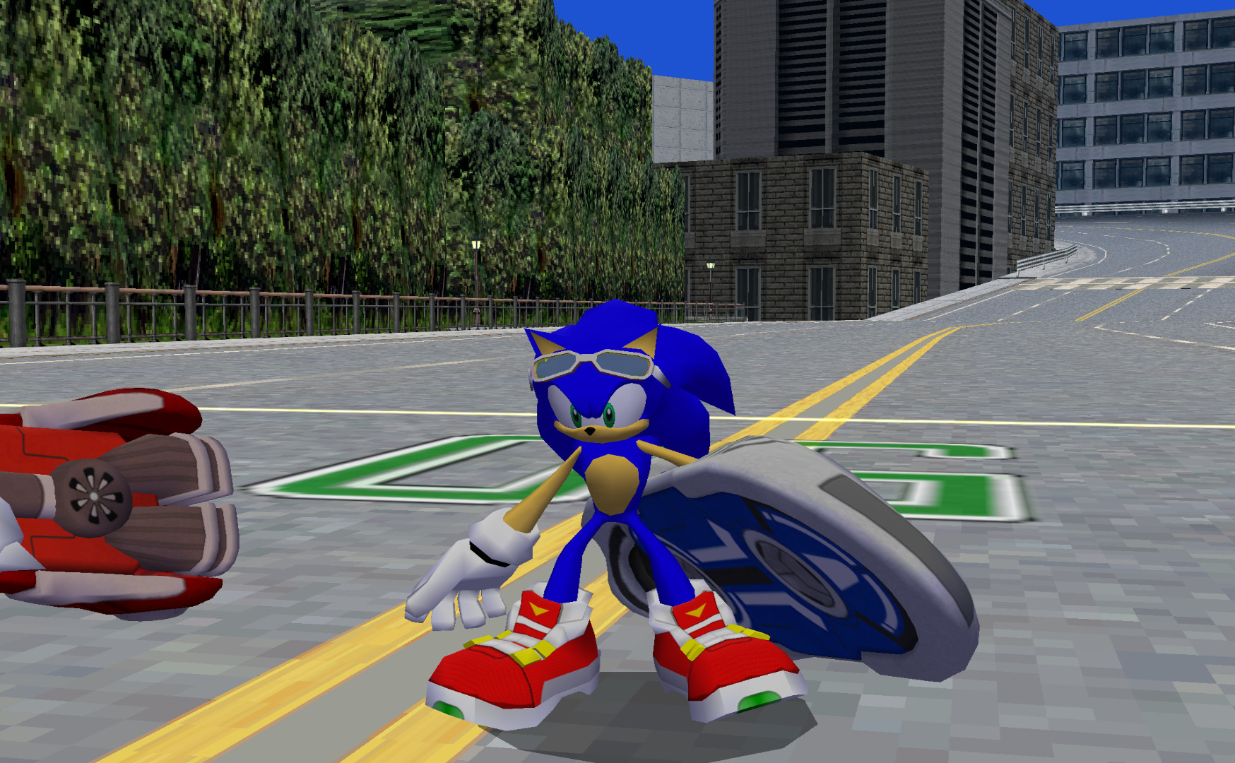 Free Riders Extreme Gears - SRDX Mod Mod for Sonic Riders (GameCube ...