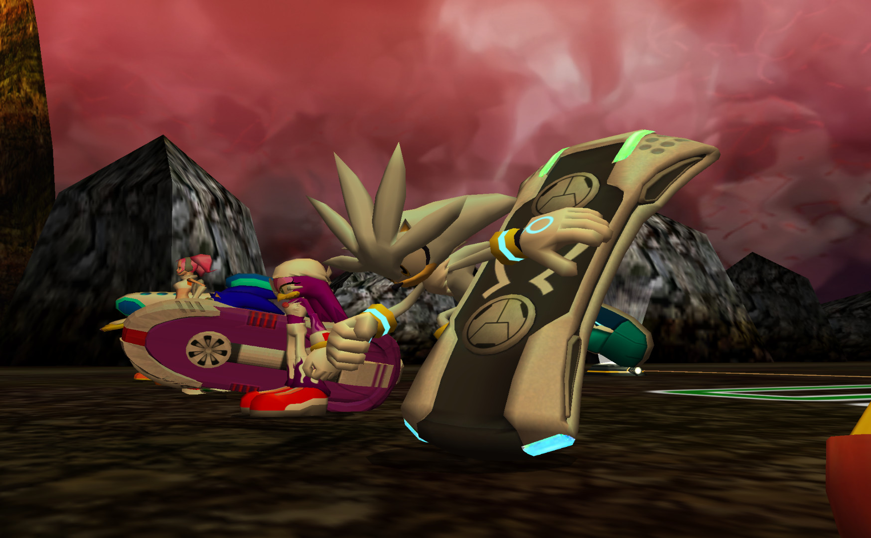 Free Riders Extreme Gears - SRDX Mod Mod for Sonic Riders (GameCube ...