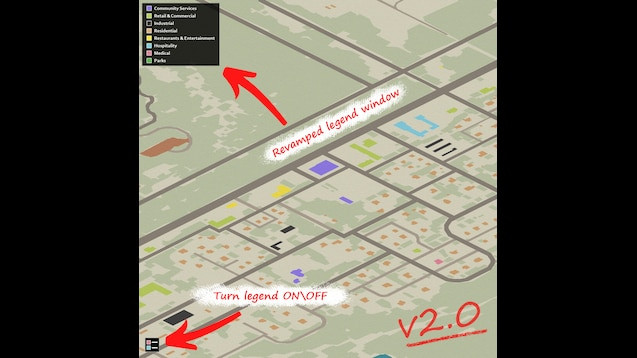 Map Legend UI Mod for Project Zomboid | PZ Mods