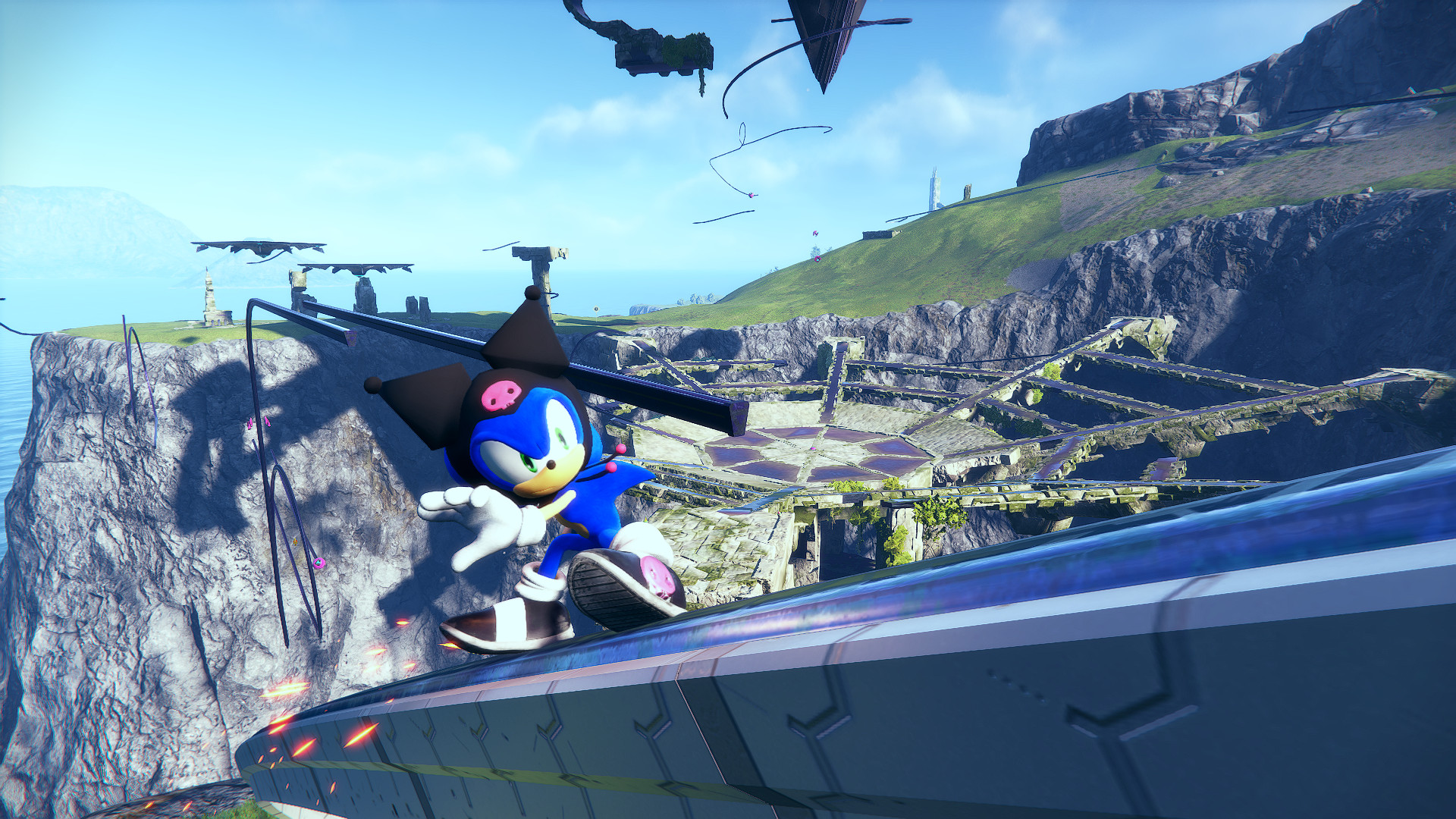 Kuromi Outfit Mod for Sonic Frontiers | Frontiers Mods