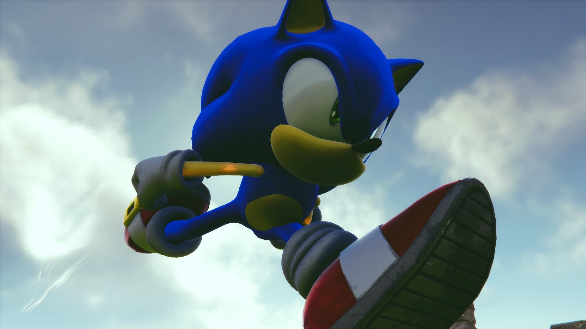 Smiley Sonic Mod for Sonic Frontiers | Frontiers Mods