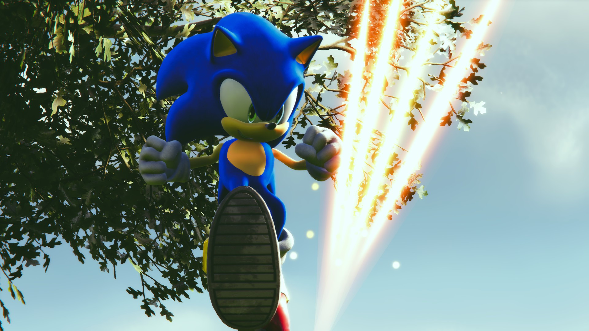 Smiley Sonic Mod for Sonic Frontiers | Frontiers Mods
