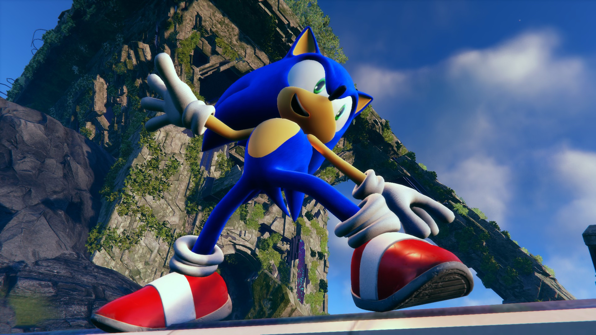 Smiley Sonic Mod for Sonic Frontiers | Frontiers Mods