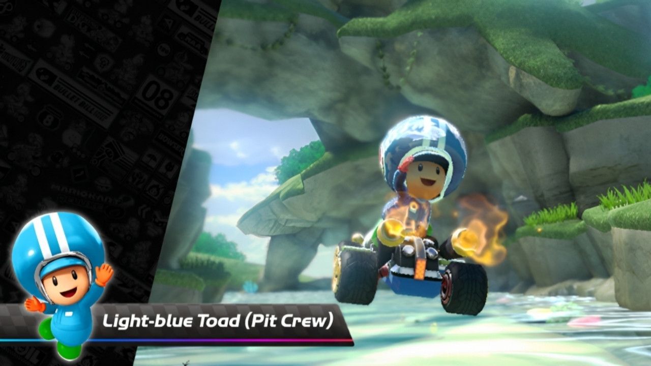 Toad (Pit Crew) [w/Tour animations] Mod for Mario Kart 8 Deluxe | MK8D Mods