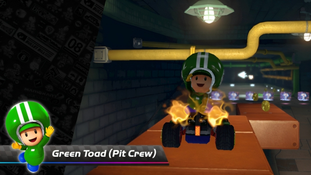 Toad (Pit Crew) [w/Tour animations] Mod for Mario Kart 8 Deluxe | MK8D Mods