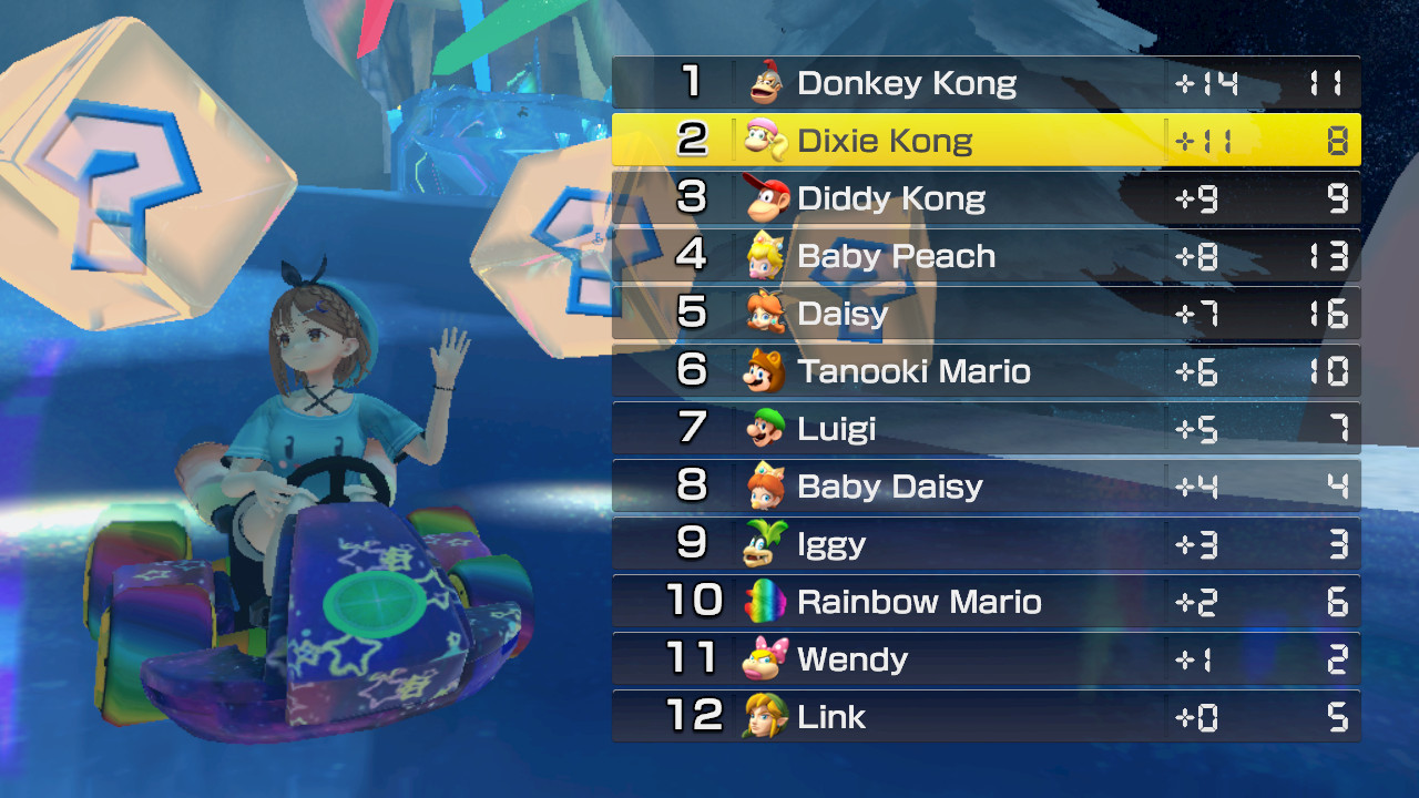 RYZA from Atelier Ryza over PGold Peach Mod for Mario Kart 8 | MK8 Mods