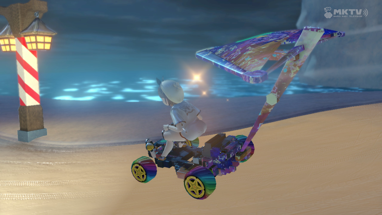 RYZA from Atelier Ryza over PGold Peach Mod for Mario Kart 8 | MK8 Mods