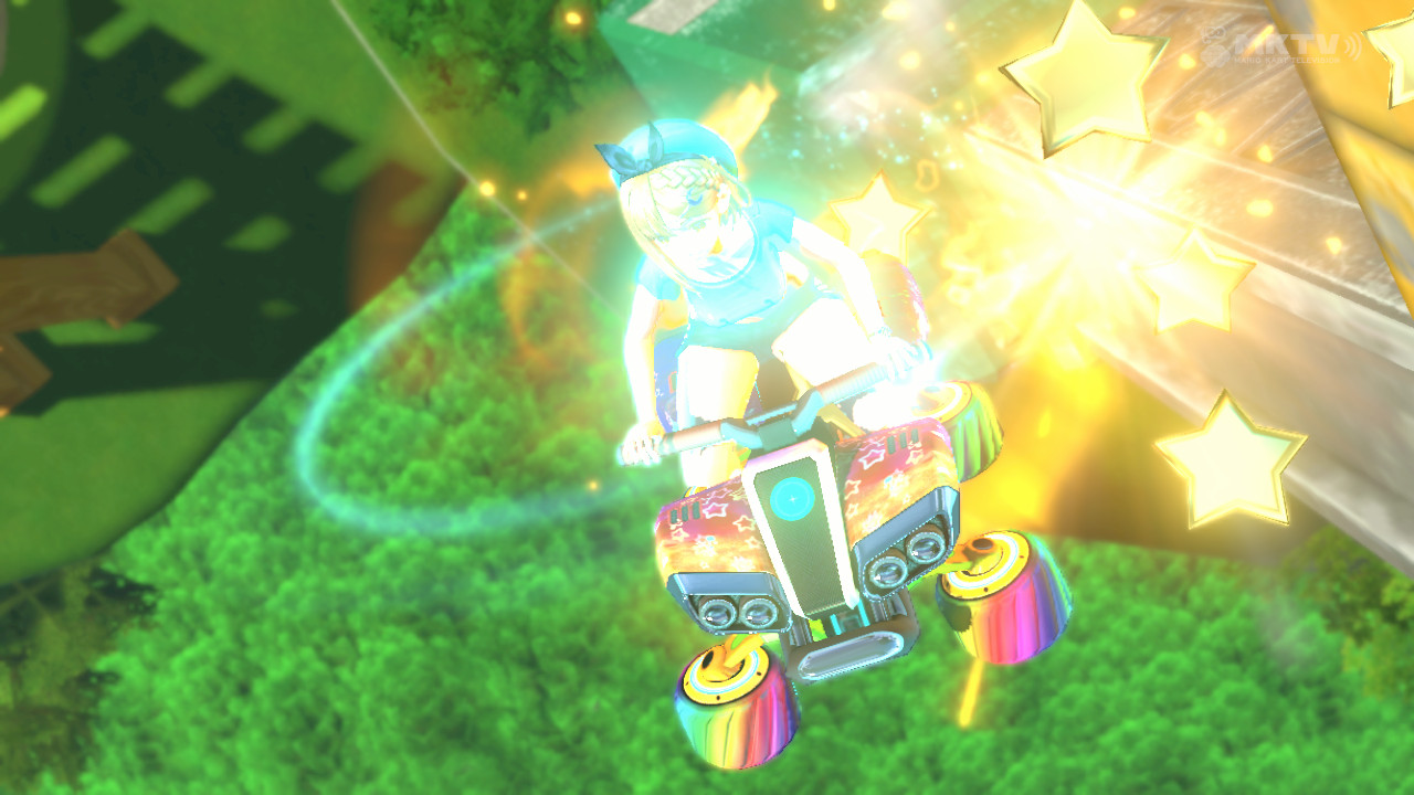 RYZA from Atelier Ryza over PGold Peach Mod for Mario Kart 8 | MK8 Mods