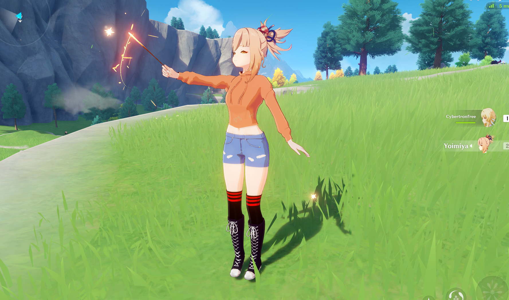 Casual outfit Yoimiya! Mod for Genshin Impact | GI Mods