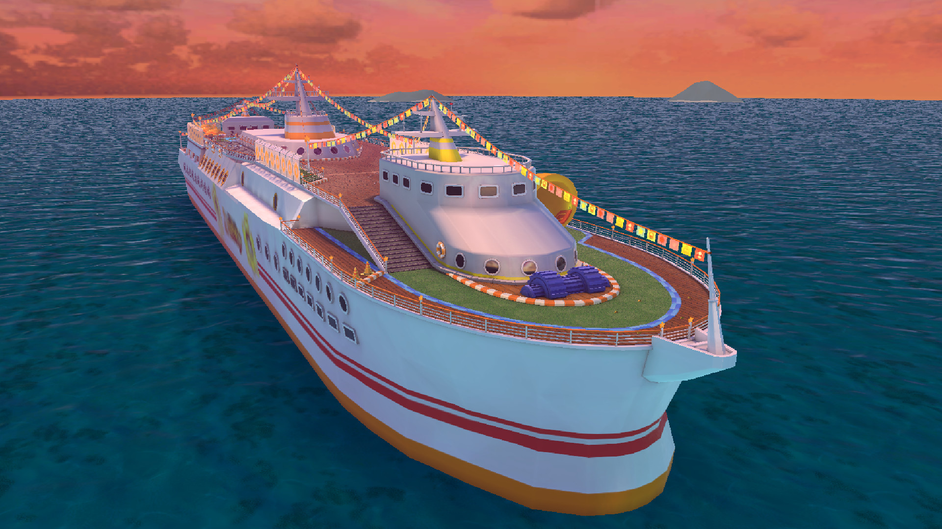 Daisy Cruiser (Sunset) Mod for Mario Kart 8 Deluxe | MK8D Mods