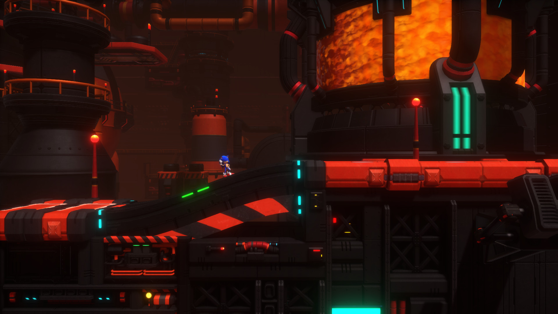 Volcanic Factory Zone Mod for Sonic Frontiers | Frontiers Mods