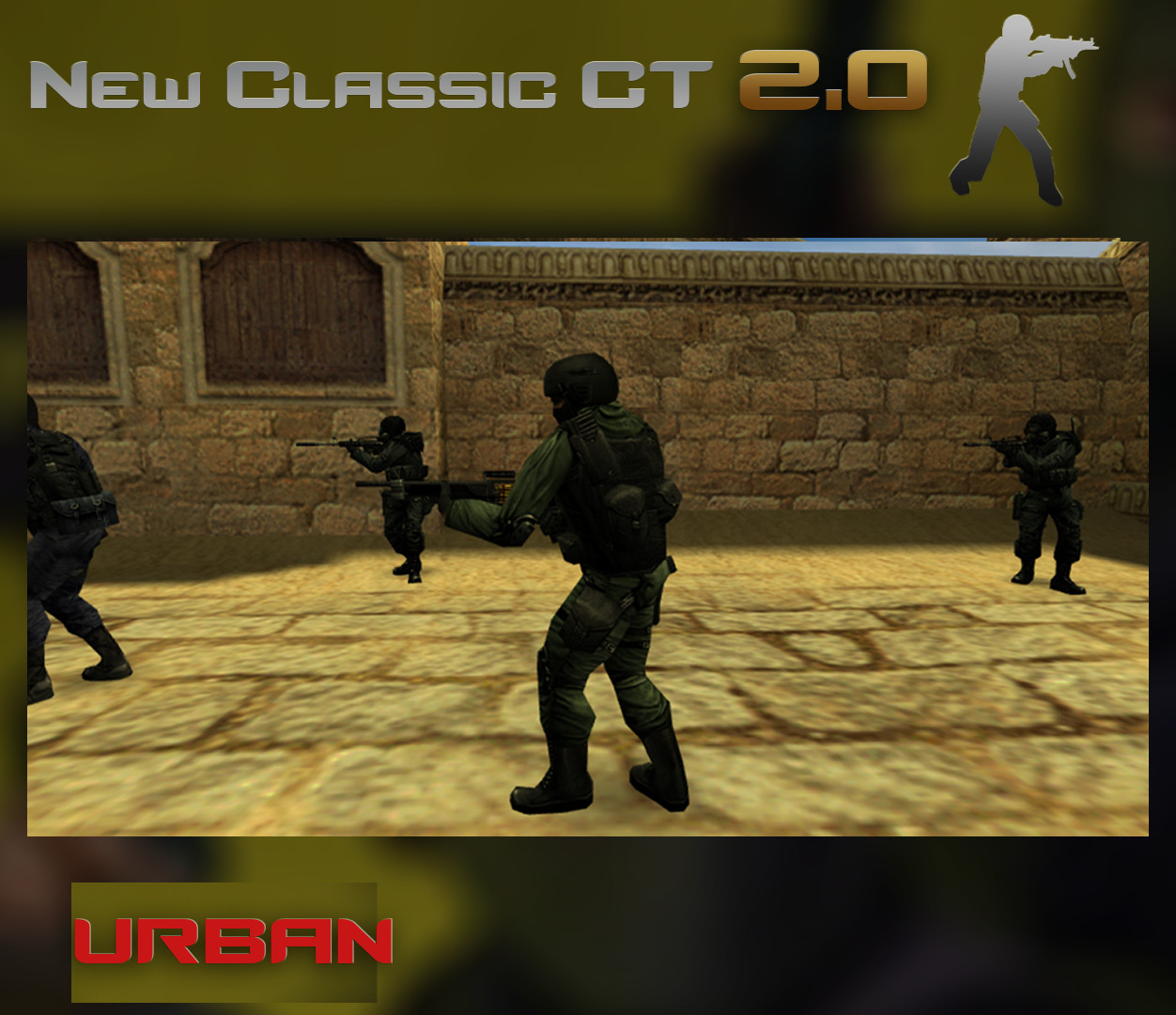 New Classic CT Team 2.0 Mod for Counter-Strike 1.6 | CS1.6 Mods