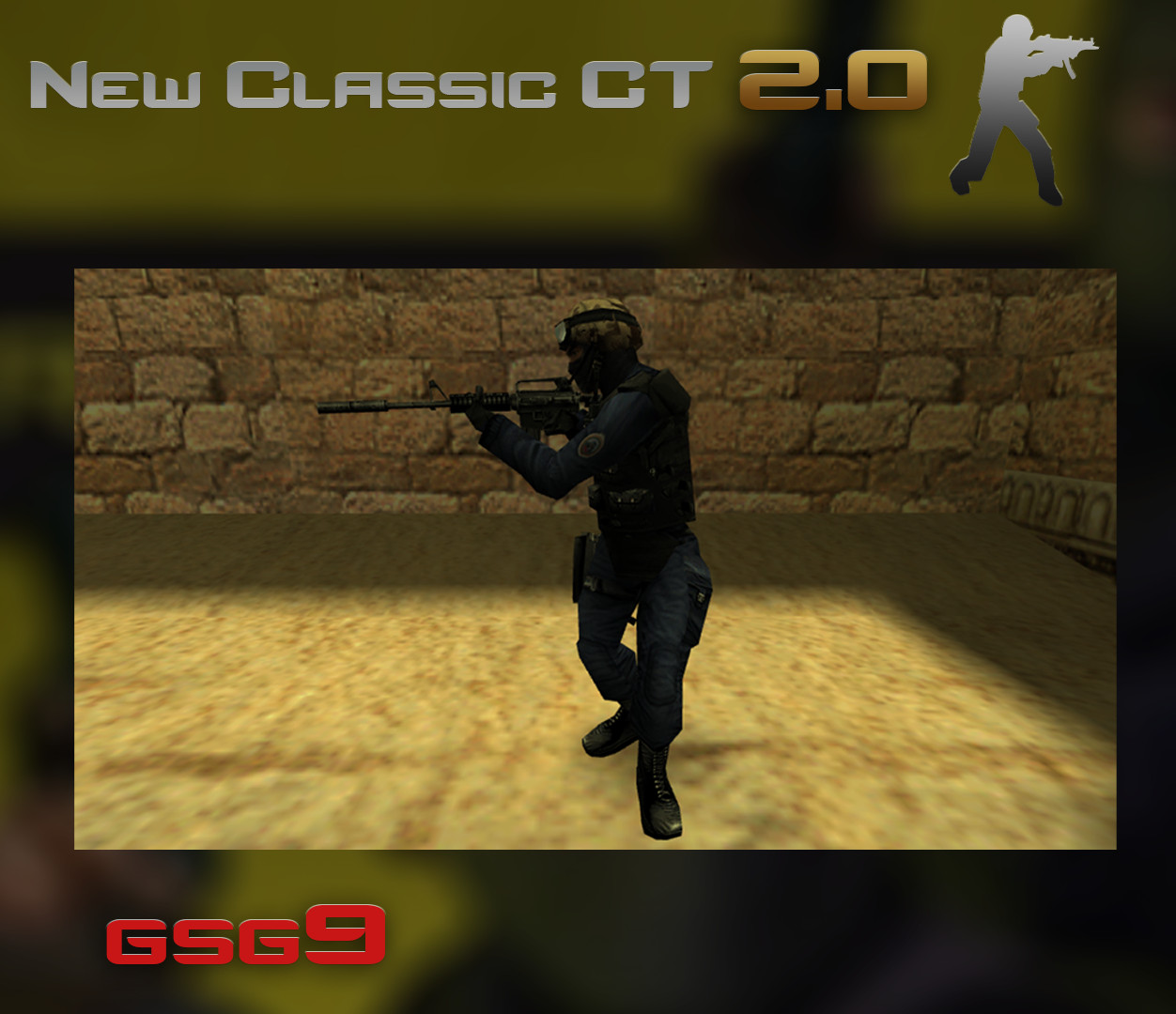 New Classic CT Team 2.0 Mod for Counter-Strike 1.6 | CS1.6 Mods