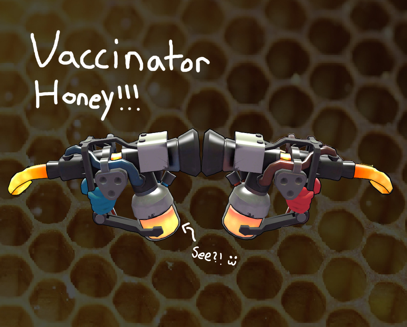 Honey for Vaccinator Fluid Mod for Team Fortress 2 | TF2 Mods